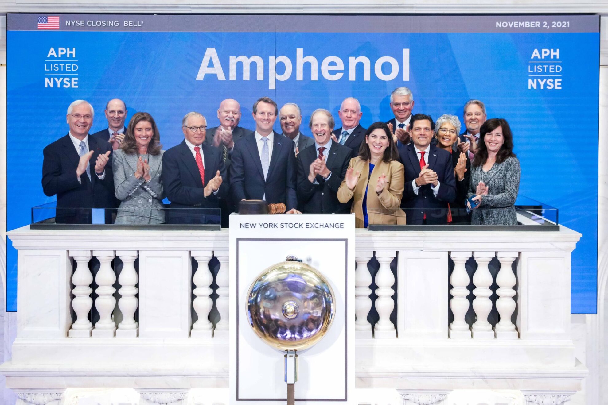 30 Year with NYSE - Amphenol
